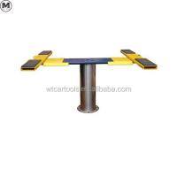 China Hydraulic Ground Hidden Design Single Post Car Lift For 3500kg Vehicles for sale