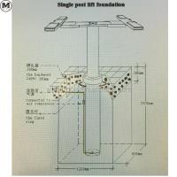 China Hydraulic Ground Hidden Design Single Post Car Lift For 3500kg Vehicles for sale