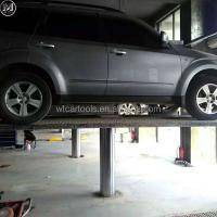 China Hydraulic Ground Hidden Design Single Post Car Lift For 3500kg Vehicles for sale