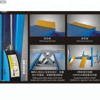 China Hydraulic Car Ramp with 2.2KW Motor Power and 480mm Secondary Jack Lifting Height for sale