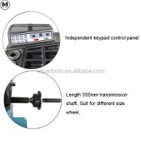 China Full Automatic Tire Balancer Machine 0.37kw 220v For Speed Balancing for sale