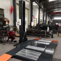 China Four Post Parking Lift for Vehicle Elevator 12 Units Loading Qty Low Maintenance Cost for sale