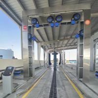 China Galvanized Metal Bus And Truck Washing Machine Automatic Height 4200mm for sale