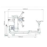 China 2300mm Diameter Semi Truck Tire Changer 3KW Motor Power 380V 60HZ for sale