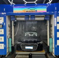 China Matel Automatic Rollover Car Wash Machine With Drying System And Wheel Brushes 3500KG for sale