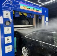 China Matel Automatic Rollover Car Wash Machine With Drying System And Wheel Brushes 3500KG for sale