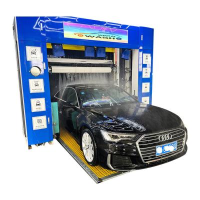 China Automatic Rollover Car Wash System Galvanized Steel With Drying System for sale