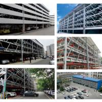 China Space Saving Semi Automatic Puzzle Parking System with 6 Layers and 10350mm Height for sale