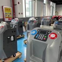 China 18kgs Cylinder Capacity X580 R1234YF AC Recharge and Flushing Machine with Printer for sale