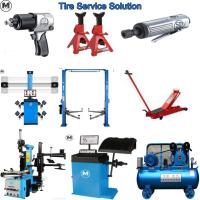 China W-1.0/8 Tyre Workshop Equipment With 10HP Air Compressor And 12T Stand Jack for sale