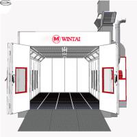 China Environmental Protection 380V Automotive Paint Spray Booth 20' Container for sale