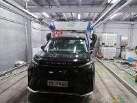 China LJ360 380V/50Kw Automatic Touch Free  Brushless Car Wash Equipment With Bring Credit Card Swiping Machine for sale