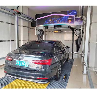 China 380V/18.5Kw Touchless Car Wash Machine 304 Stainless Steel  Brushless Car Wash Equipment Automatic Car Washing Robotical for sale