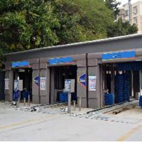 China Tunnel  Type Automatic Car Washing Machine with 14 brushes EVA Brushes Automated Car Wash Equipment for sale
