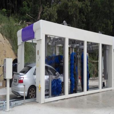 China Seven Brushes Auto Car Wash Machine High Pressure Car Wash Machine PLC Control System for sale