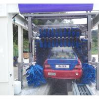 China Fully Automatic Tunnel Car Wash Machine High Pressure Car Wash Machine 10 Brushes Rollover Car Wash Systems PLC Control System for sale