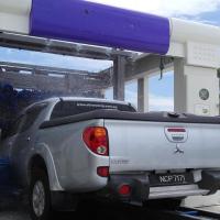 China Fully Automatic Tunnel Car Wash Machine High Pressure Car Wash Machine 10 Brushes Rollover Car Wash Systems PLC Control System for sale