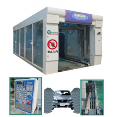 China 9 Brushes Fully Automatic Tunnel Car Wash Machine  EVA Brushes Automated Car Wash Equipment High Quality Automatic Car Washer for sale