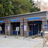 China 9 Brushes Fully Automatic Tunnel Car Wash Machine  EVA Brushes Automated Car Wash Equipment High Quality Automatic Car Washer for sale