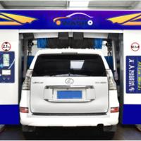 China 5 Brushes Fully Automatic Rollover Car Wash Machine  EVA Brushes Automated Car Wash Equipment Automatic Car Washer for sale