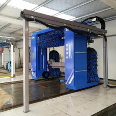 China Return Type Automatic Car Washing Machine With Brushes Automated Car Wash Equipment High Quality Automatic Car Washer High Pressure Car Wash Machine for sale