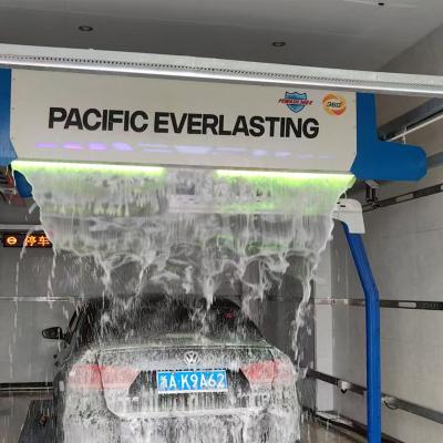 China 360 Water Saving Touchless Car Washer Self Service Car Wash Machine Fully Automatic For 2080mm Vehicle Reverse Osmosis System for sale
