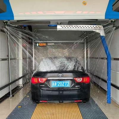China High Pressure TFully Automatic Car Wash System  Touch Free Car Wash Machine With Single Arm  Reverse Osmosis Water Machine for sale