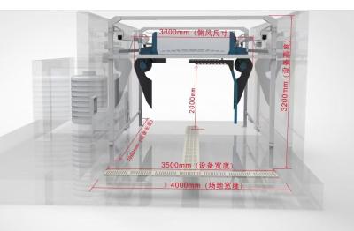 China 55Kw 50Hz Automatic Touchless Car Washer for sale