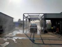 China 7500*3500*3200mm Metal Touch Free Automatic Car Washing Machine  AC380V 100Bar Touchless Car Wash System for sale