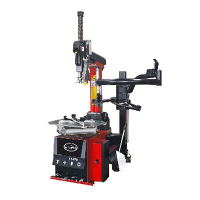China 26 Inch Large Auto Enhanced Auxiliary Arm Car Tyre Changer Machine Automatic Positioning Function Automotive Tire Fitting Machine for sale
