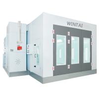 China Diesel Burner Car Spray Booth For Auto Repair Shop for sale