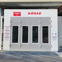 China Diesel Burner Car Spray Booth For Auto Repair Shop for sale