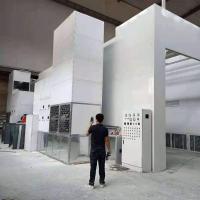 China OEM customized industrial painting booth metal powder coating spray booth 15000mm for sale
