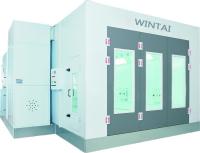 China Cheap Car Paint Spray Booth Infrared Car Painting Room For Car Body Shop for sale