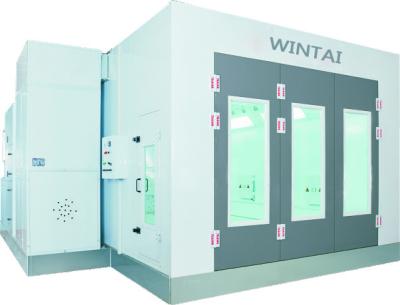 China Cheap Car Paint Spray Booth Infrared Car Painting Room For Car Body Shop for sale