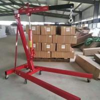 China Pneumatic Foldable Shop Crane Engine Crane 2t for sale