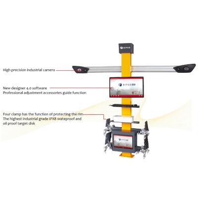 China BIVEO Economic 3D Automotive Alignment Equipment 80kg with 32