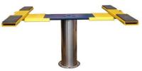 China Hydraulic Ground Hidden Design Single Post Car Lift 3500kg For Car Washing for sale