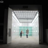 China 15M Truck Spray Booth Diesel Burer  train metro spray booth  Bus Spray Booth for sale