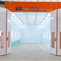China 12M Truck Spray Booth Diesel Burer  train metro spray booth  without a base Bus Spray Booth for sale
