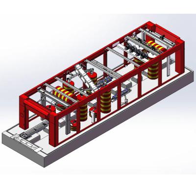 China Wash four cars simultaneously Automated Car Wash Systems Tunnel-Type Rollover Car Wash Systems High-pressure Car Wash Machine for sale