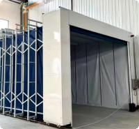 China 300mm Steel Structure Automotive Painting Booth with G10 Diesel Burner and Digital Control Panel for sale