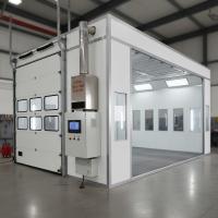 China Vehicle Spray Booth with Diesel Heating System 110/220V Input and Digital Control Panel for Optimal Painting Conditions for sale