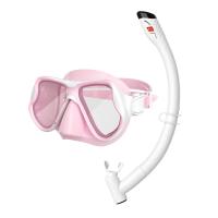 China Silicone Frameless Scuba Diving Mask And Snorkel for Children's Youth for sale