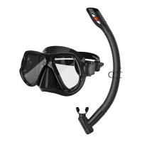 China Silicone Frameless Scuba Diving Mask And Snorkel for Children's Youth for sale