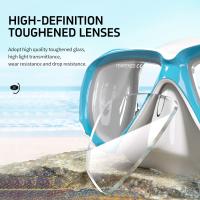China OEM Swimming Goggles And Snorkel Underwater Diving Equipment for sale