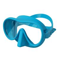 China Slilicone Anti Fog Scuba Goggles Snorkel Diving Mask For Women for sale