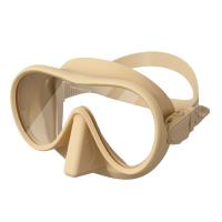 China Adult Diving Snorkeling Goggles Mask Gear Easy Breathe 180 Degree View for sale