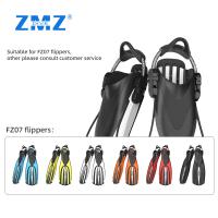 China Black Stainless Steel Swim Bungee Strap Scuba Fin Straps for Snorkeling Diving for sale