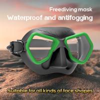 China Tempered Glass Free Diving Goggles And Snorkel Mask Snorkeling Kit for sale
